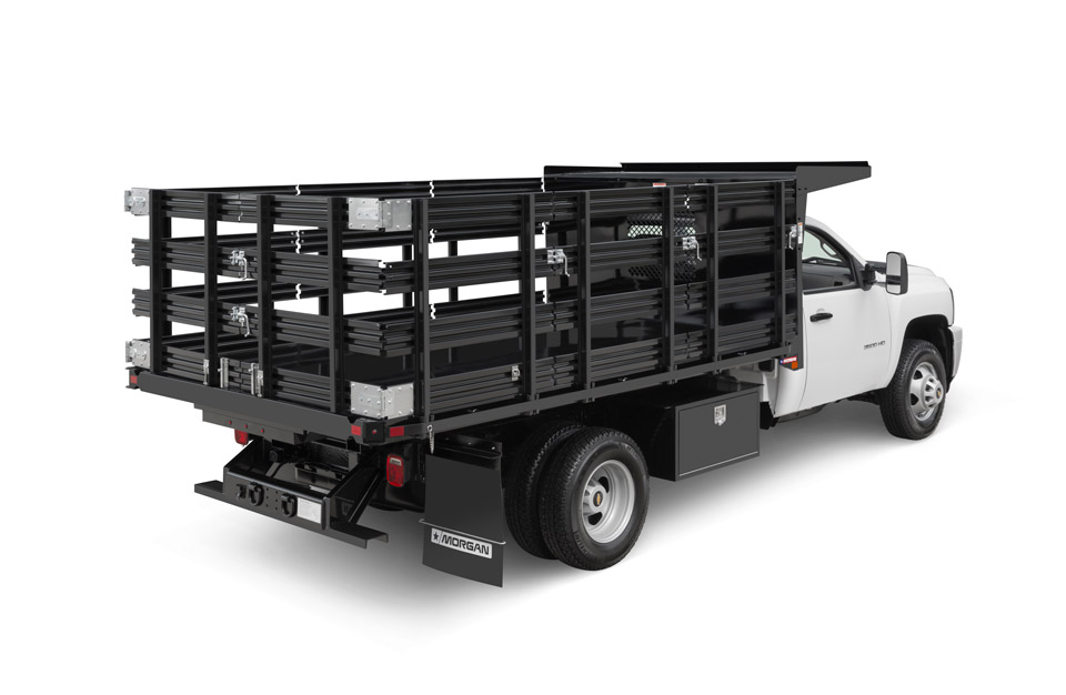 Morgan's GM Bailment Pool Program ProStake Platform Truck Bodies Gallery