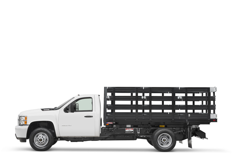Morgan's GM Bailment Pool Program ProStake Platform Truck Bodies Gallery